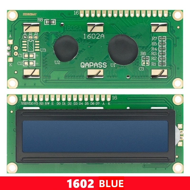 LCD1602 Module Blue Green Screen For Arduino LCD1602A LCD Character UNO ...