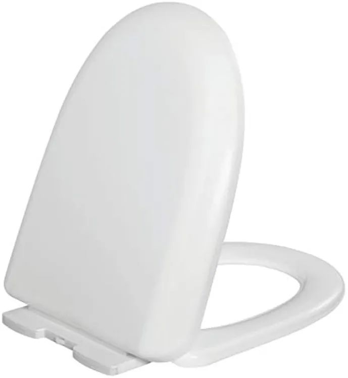 Bathroom Commode Seat Cover Slow Down/ Bathroom Seat Cover Soft Close ...