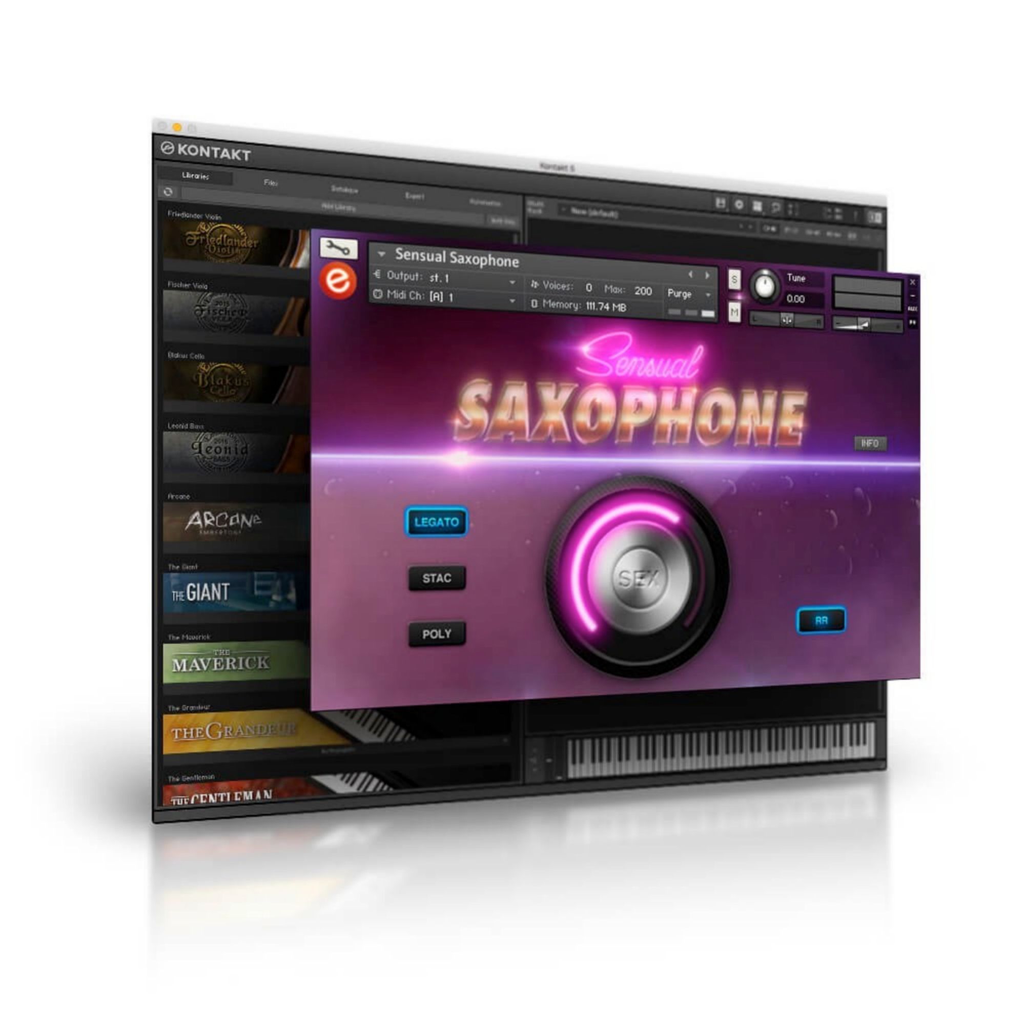 Embertone Sensual Saxophone KONTAKT Library | Daraz.lk