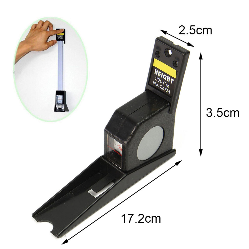 Ultrasonic Height Measuring Stadiometer LED Display Portable Height ...