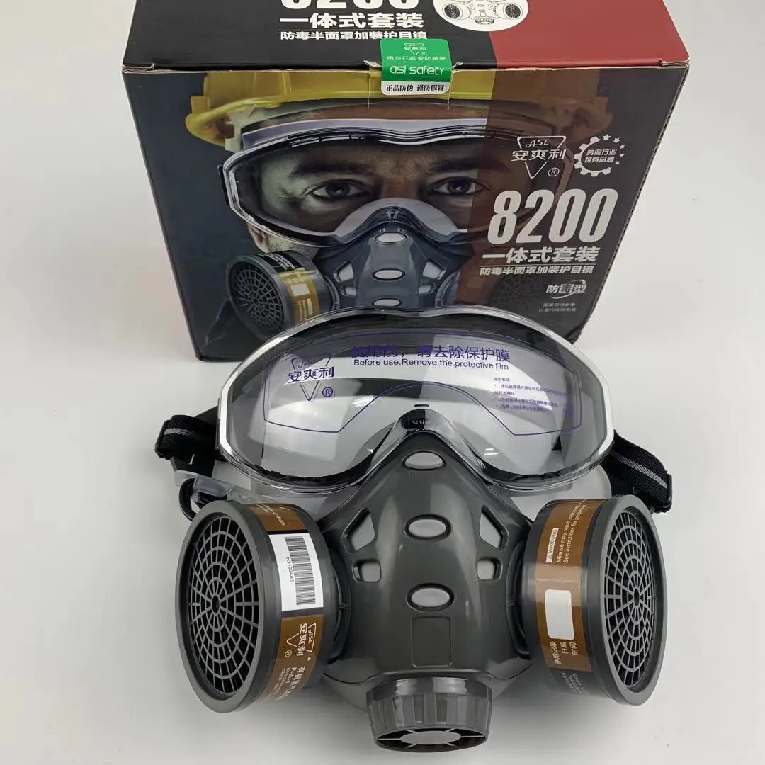 Protective Anti Bacteria Dust Safety Half Full Face Gas Mask With ...