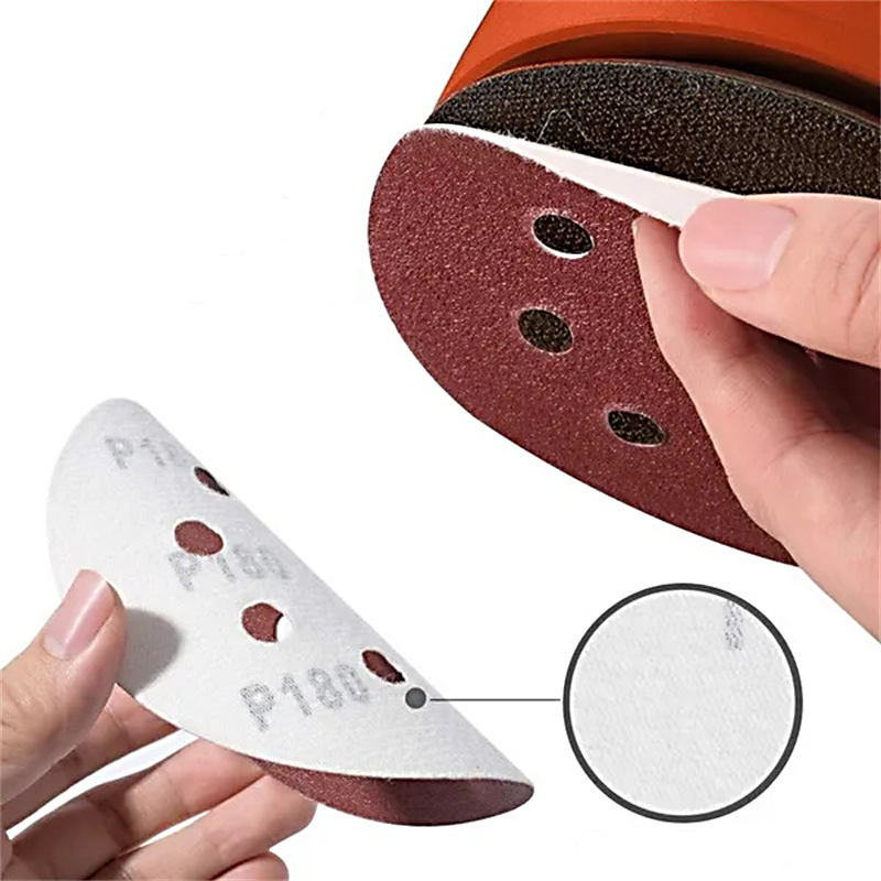 5inch 8 Hole 125mm Sanding Paper Screen Discs Woodworking Metal ...