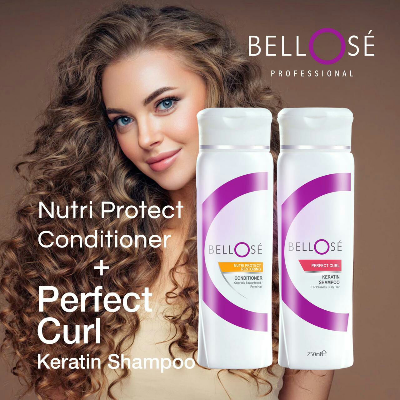 Bellose curl protective shampoo with nutri protect conditioner | Daraz.lk