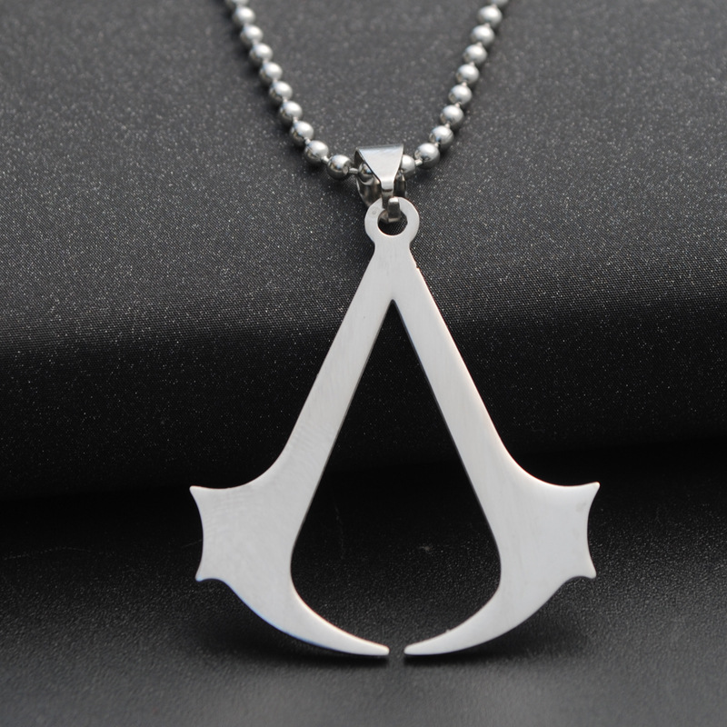 Stainless Steel Assassin Syndicate Creed DIY Pendant Game Movie Anime ...