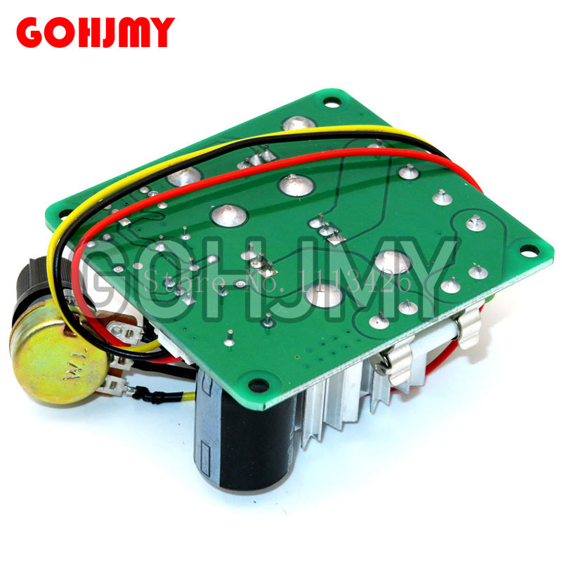 DC motor speed regulator 12V 24V 36V 48V 6-90V High power drive module ...