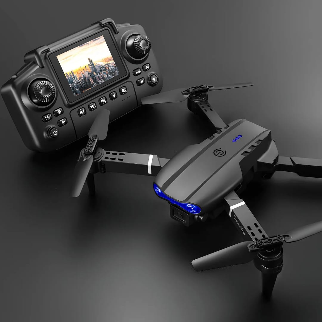 E88Pro Screen Controlled Drone Remote Control with Display Quadcopter ...