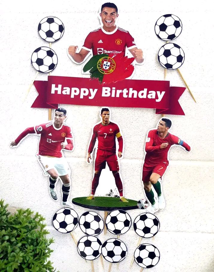 Sports Theme Picture Cake Topper | Daraz.lk