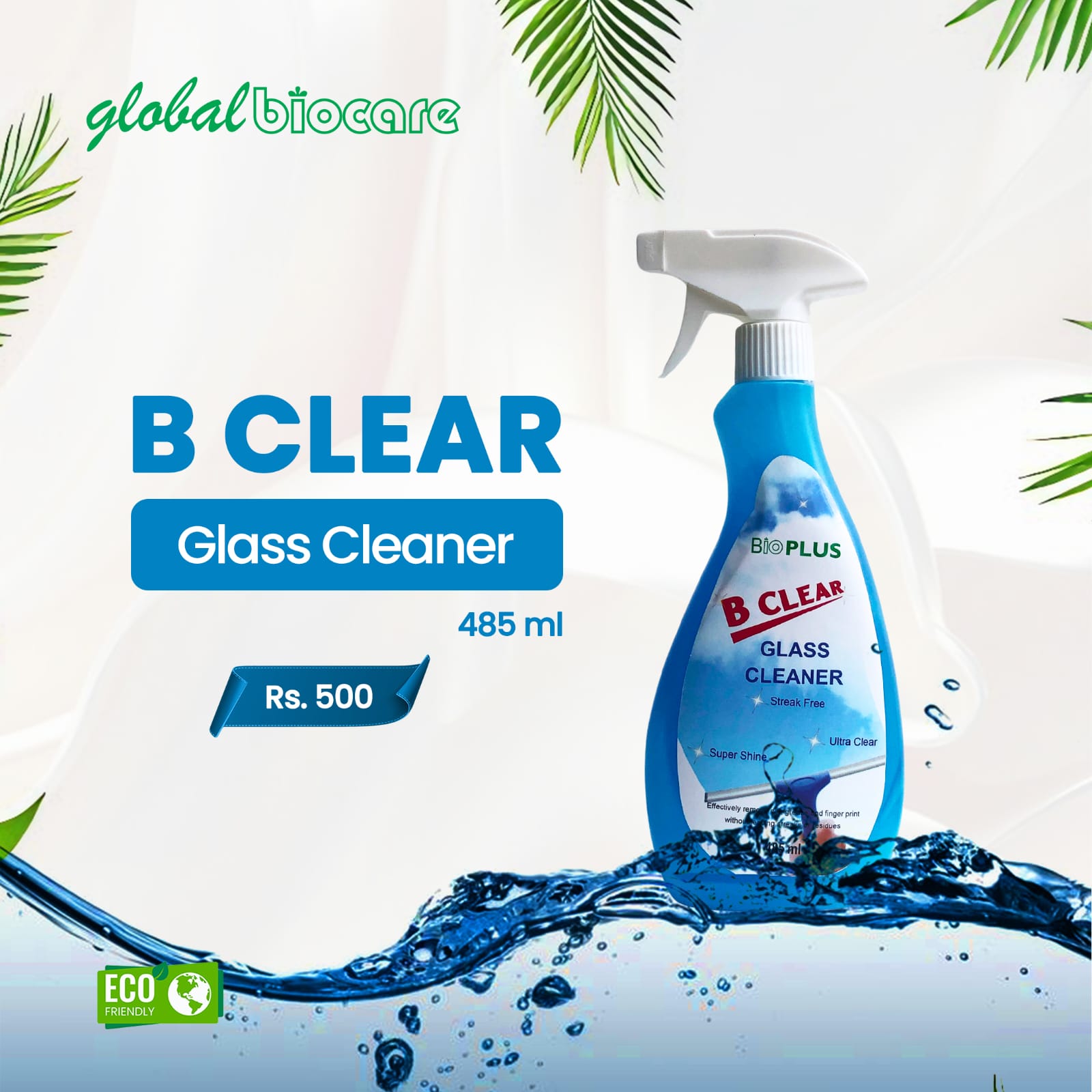 Bio Plus B CLEANER Glass cleaner 500ml | Daraz.lk