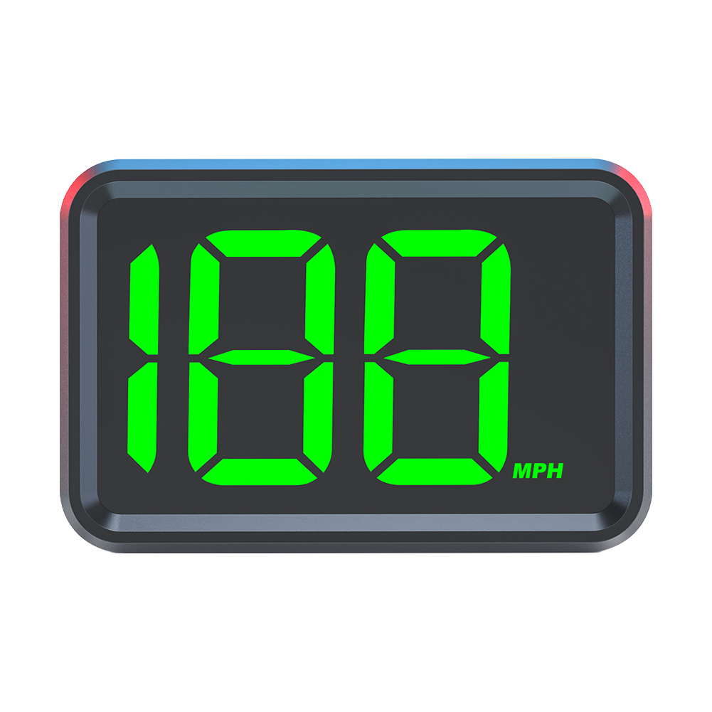 GPS KMH MPH HUD Speed Meter Head Up Display Digital Speed Meter Gauge ...