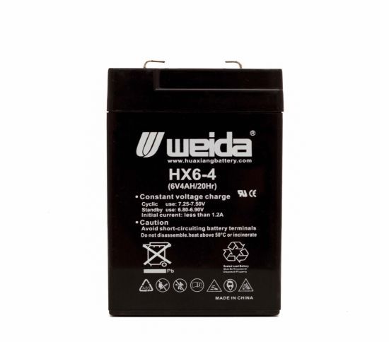 6V 4Ah Rechargeable Sealed Lead Acid Battery | Daraz.lk