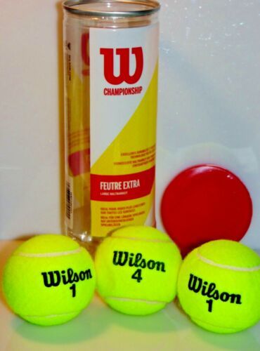 Wilson Championship Tennis Ball / Soft Ball Cricket Ball -3 Balls/Tin | Daraz.lk