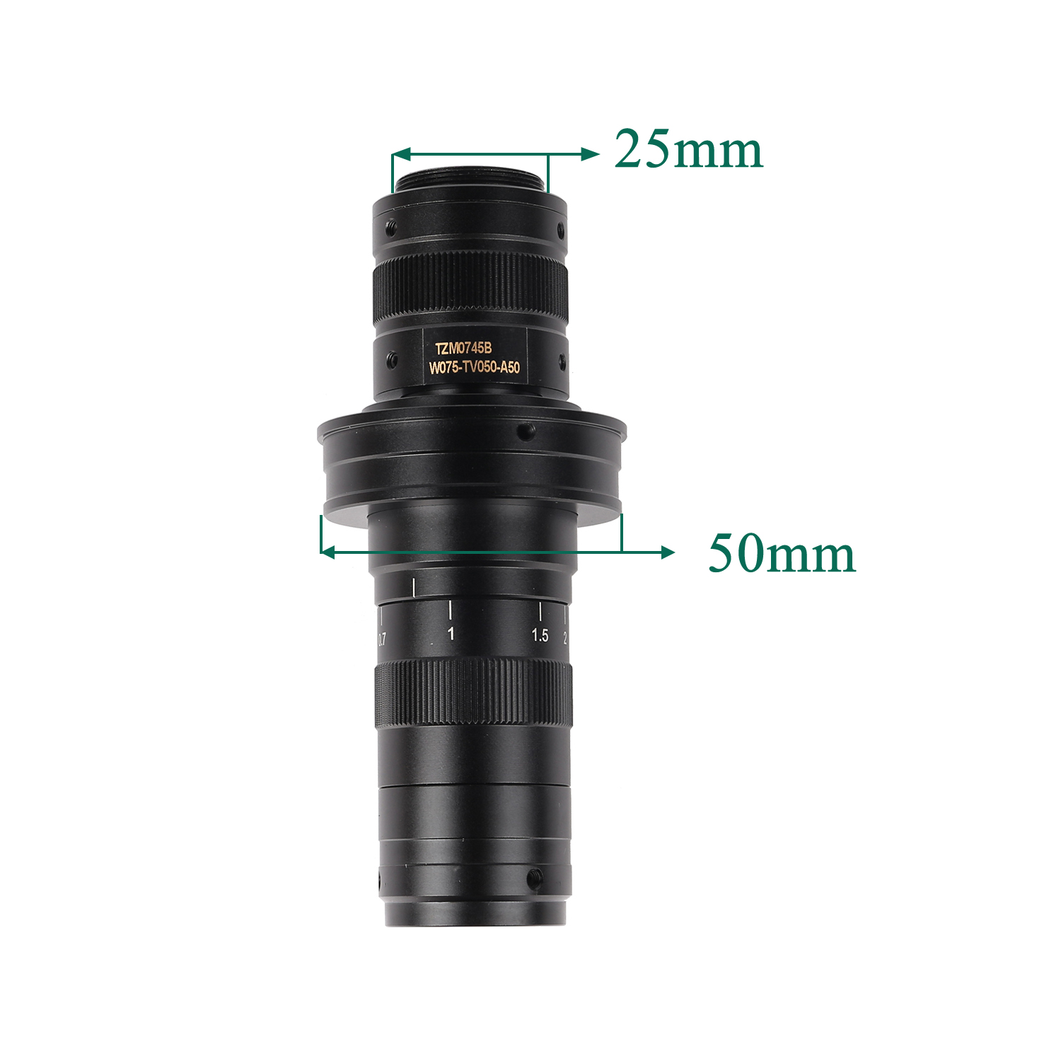 New 0.7X~4.5X Magnification 130X 180X 150X Adjustable Zoom C Mount Lens ...