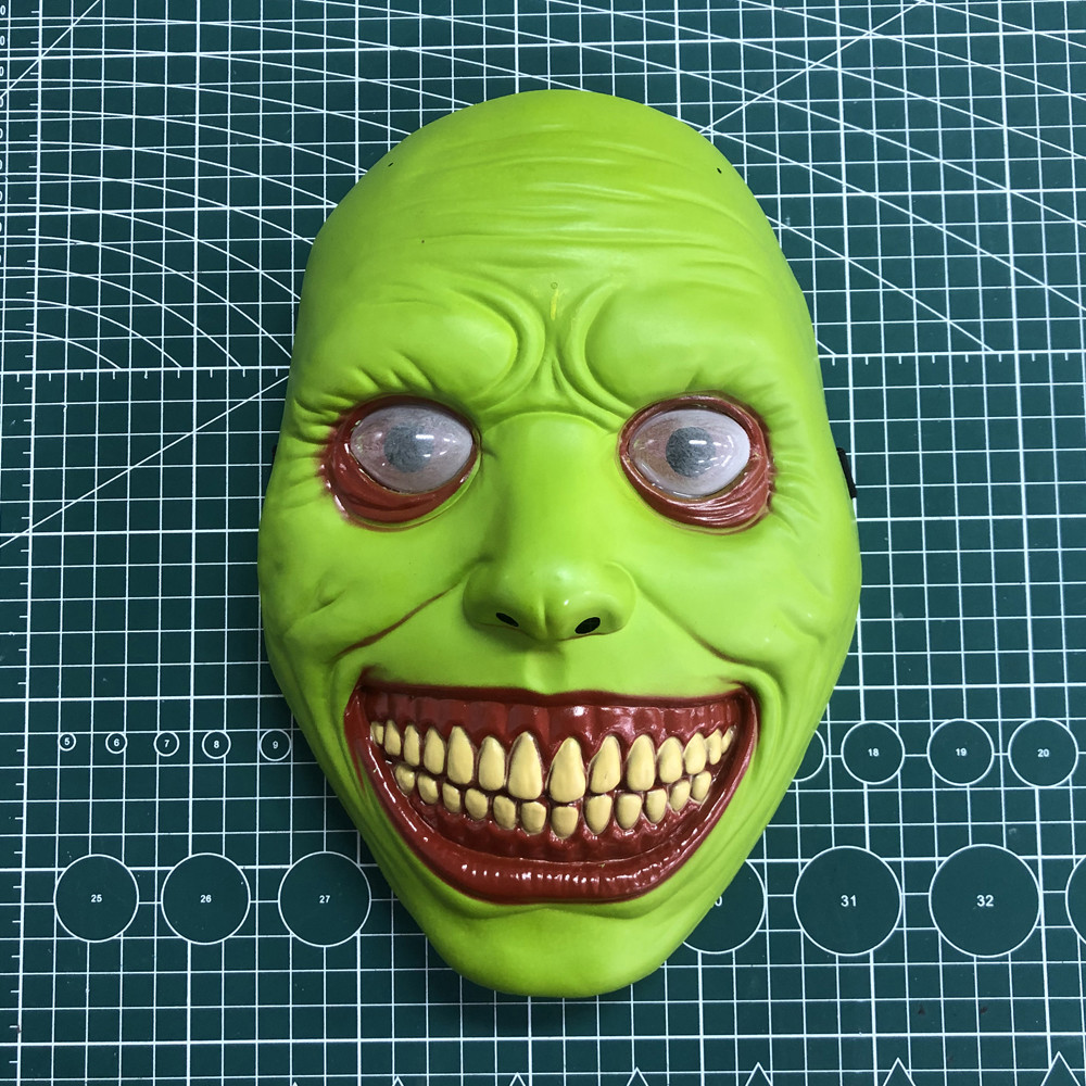 Creepy The Exorcist Smiling Face Demon Mask Cosplay Devil Skull Killer ...