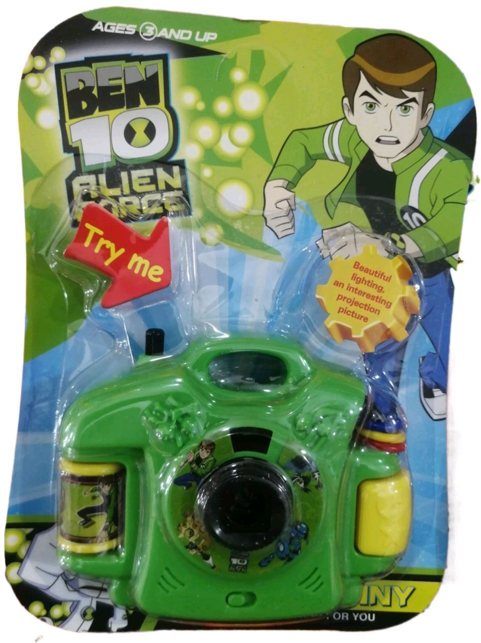 Ben 10 Toys 3D Projection Camera Cartoon Anime Action Figure 8 Patterns ...