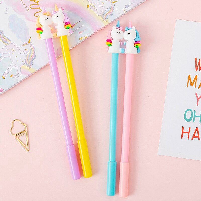 Unicorn Gel pen | Cute Kids stationery | 1Pc | Daraz.lk