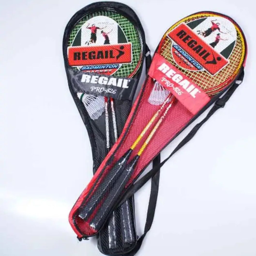 Best Tension lining Quality Badminton Rack Set ndoor Outdoor Sports ...