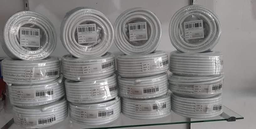 dialog tv freesat tv Coaxial antenna cable Roll 15 Meter | Daraz.lk