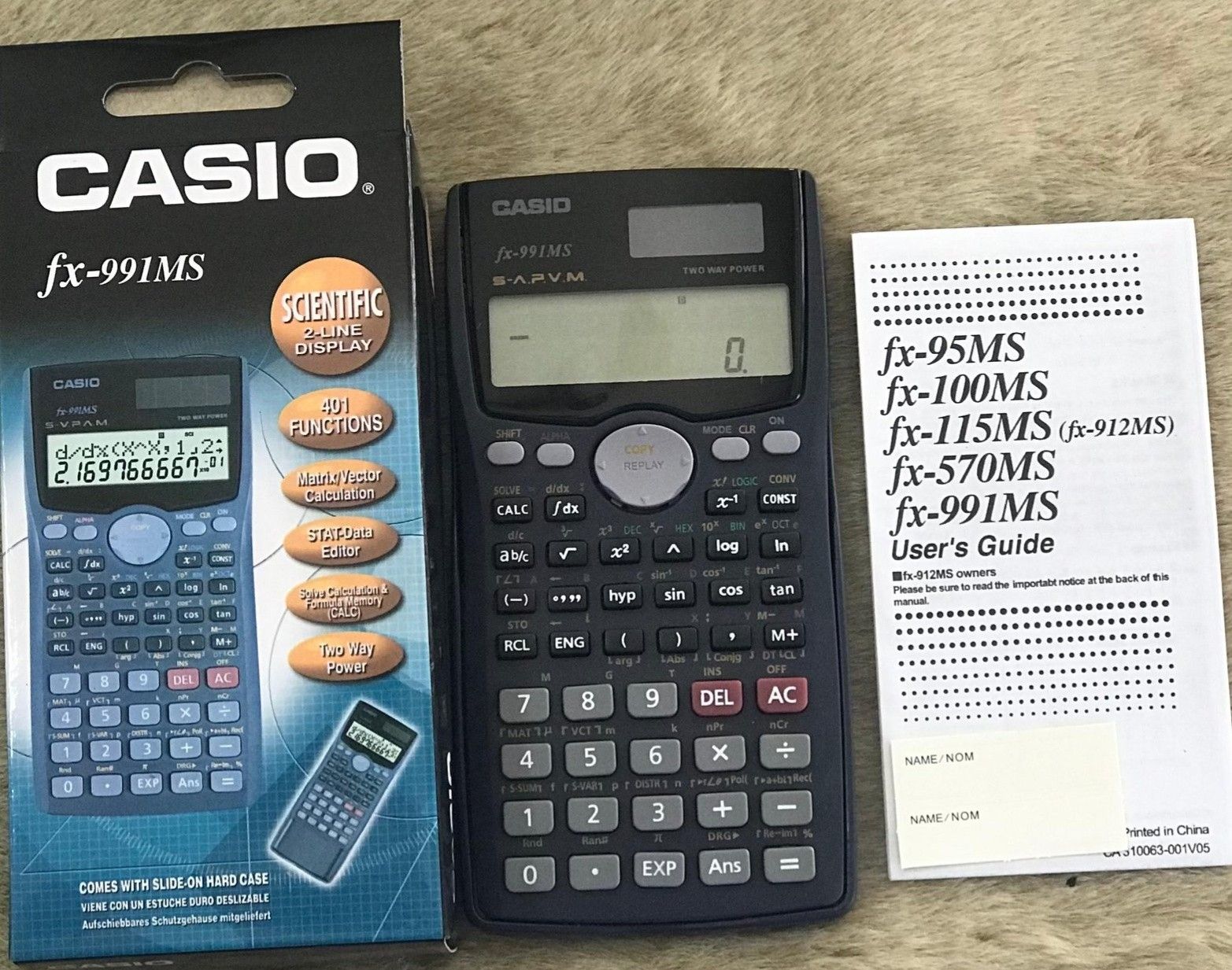 Casio-991ms scientific calculator | Daraz.lk