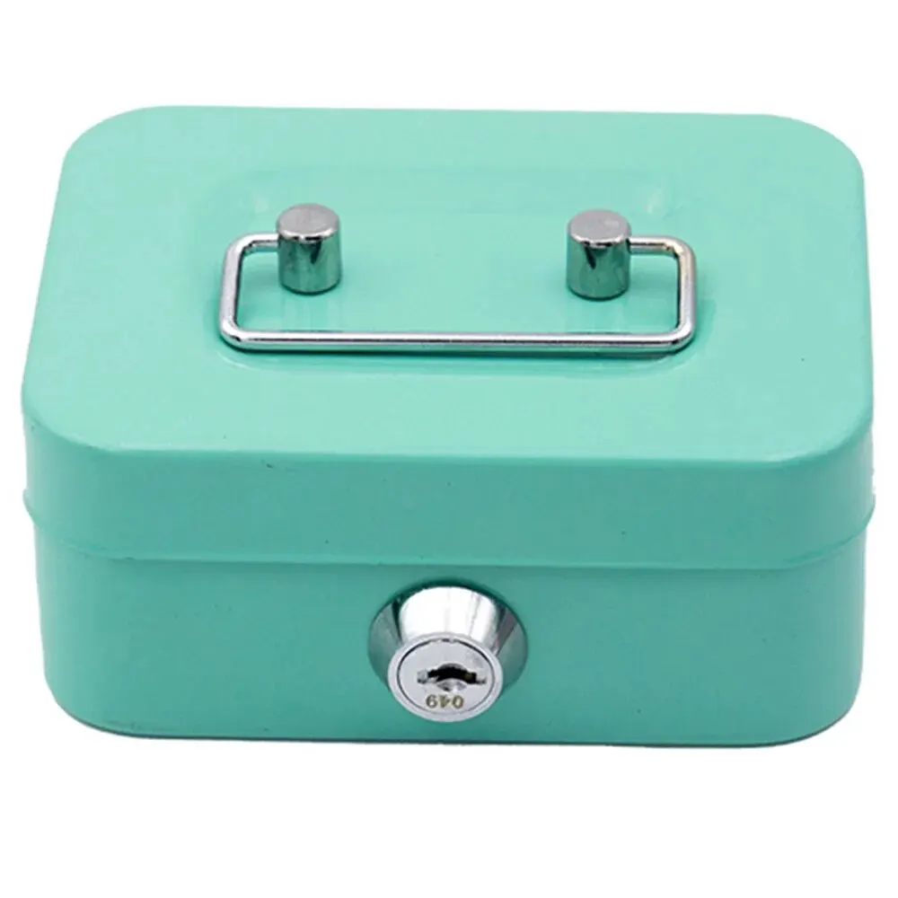 Money Safe Box Lockable Cash Box With Key,Portable Piggy Box Made Of ...
