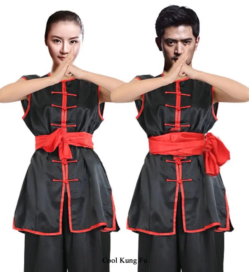 Chinese Traditional Tai Chi Kung Fu Uniforms Kids Adult Satin ...