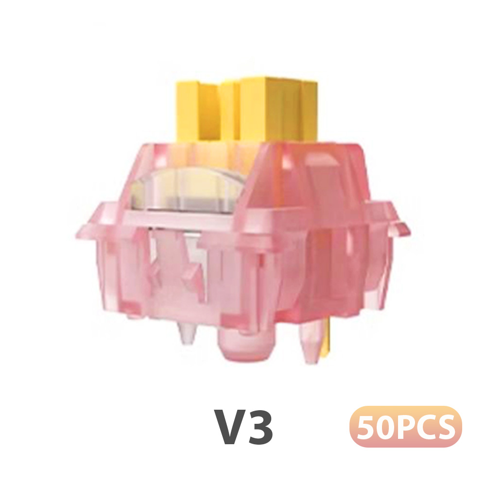 Mechanical Keyboard V2 Switch Lubed Honey Peach V3 Switches Mechanical ...