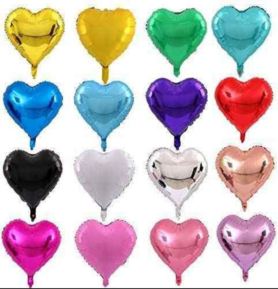 Foil Heart Balloons - 16 inch | Daraz.lk