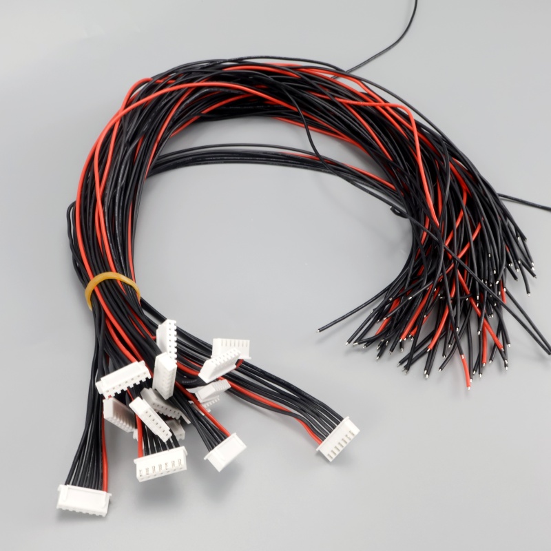5pcs1- 8S 50CM Silicone lithium battery balance charger cable connector ...