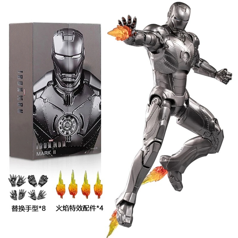 ZD Toys Iron Man Series Joint Movable MK1 MK2 MK3 MK4 MK5 MK6 MK7 MK42 MK43 MK50 Movie Action ...