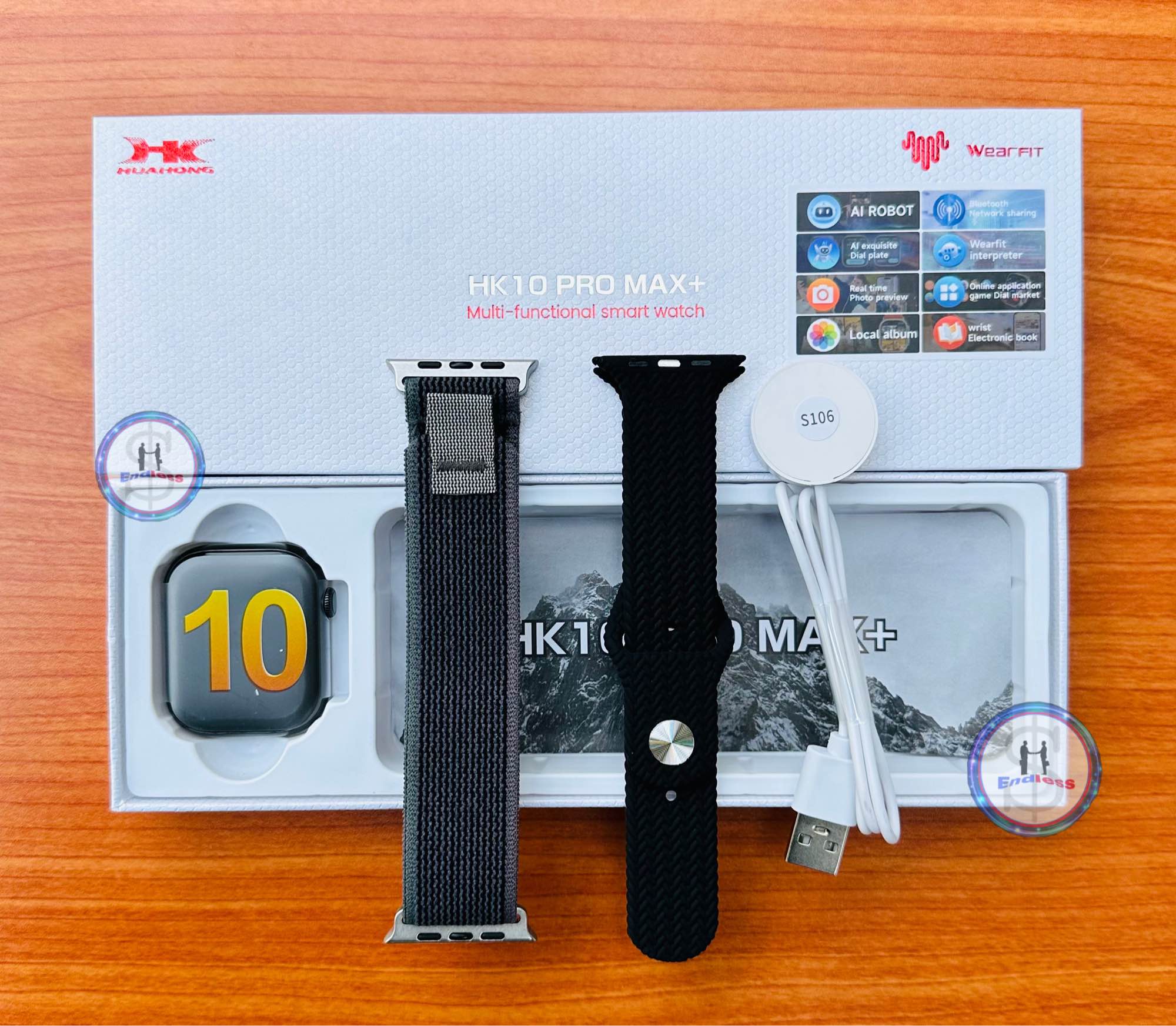 2025 version HK10 Pro Max+ Plus AI Translator SmartWatch Series 10 ...