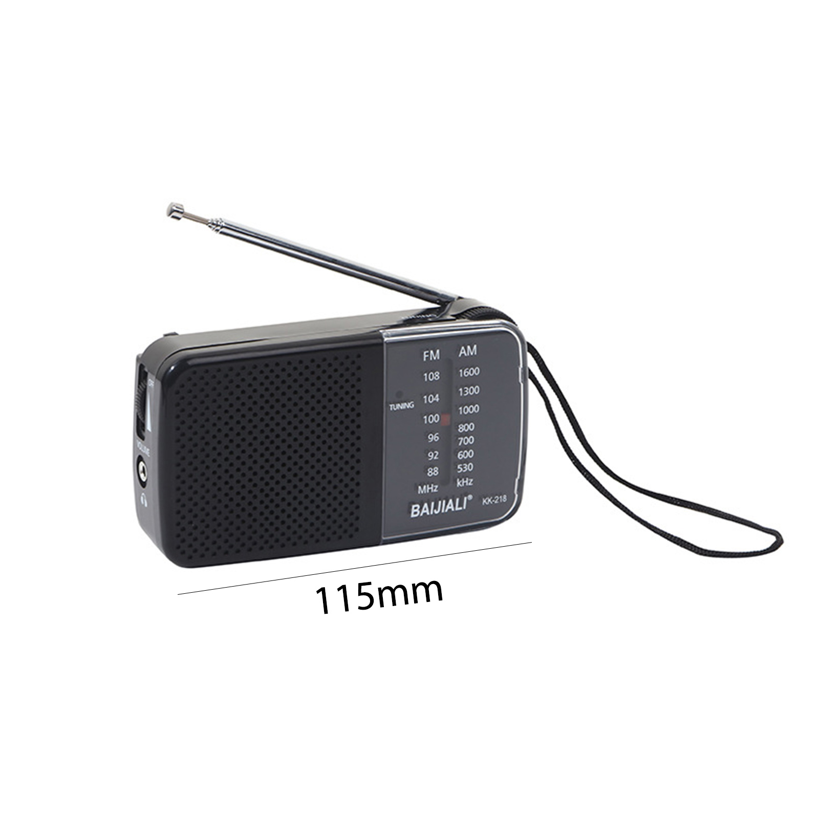 Digital Retro Radio Mini Portable Radio Handheld Short/Long Wave AM FM ...