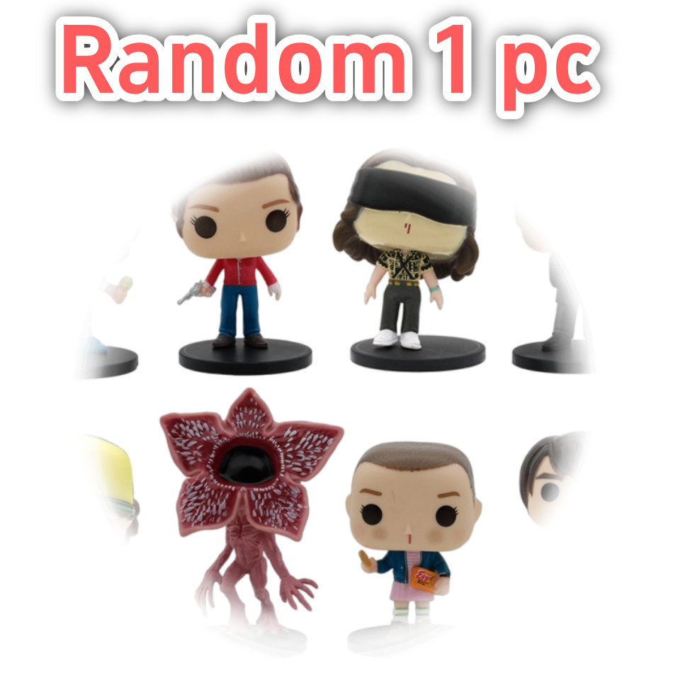 Anime Strangers Things Figure Jane Ives/Will Byers/Mike Wheeler Action ...