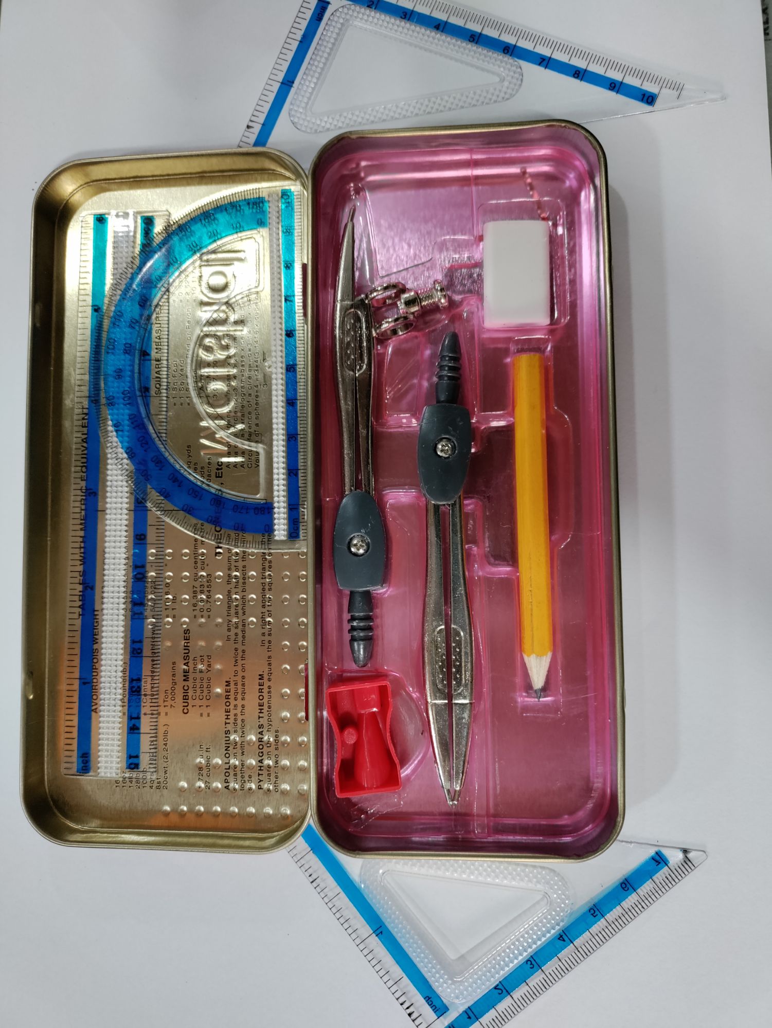 Mathematical Box Marshal – Premium Geometry Instruments for Accurate ...