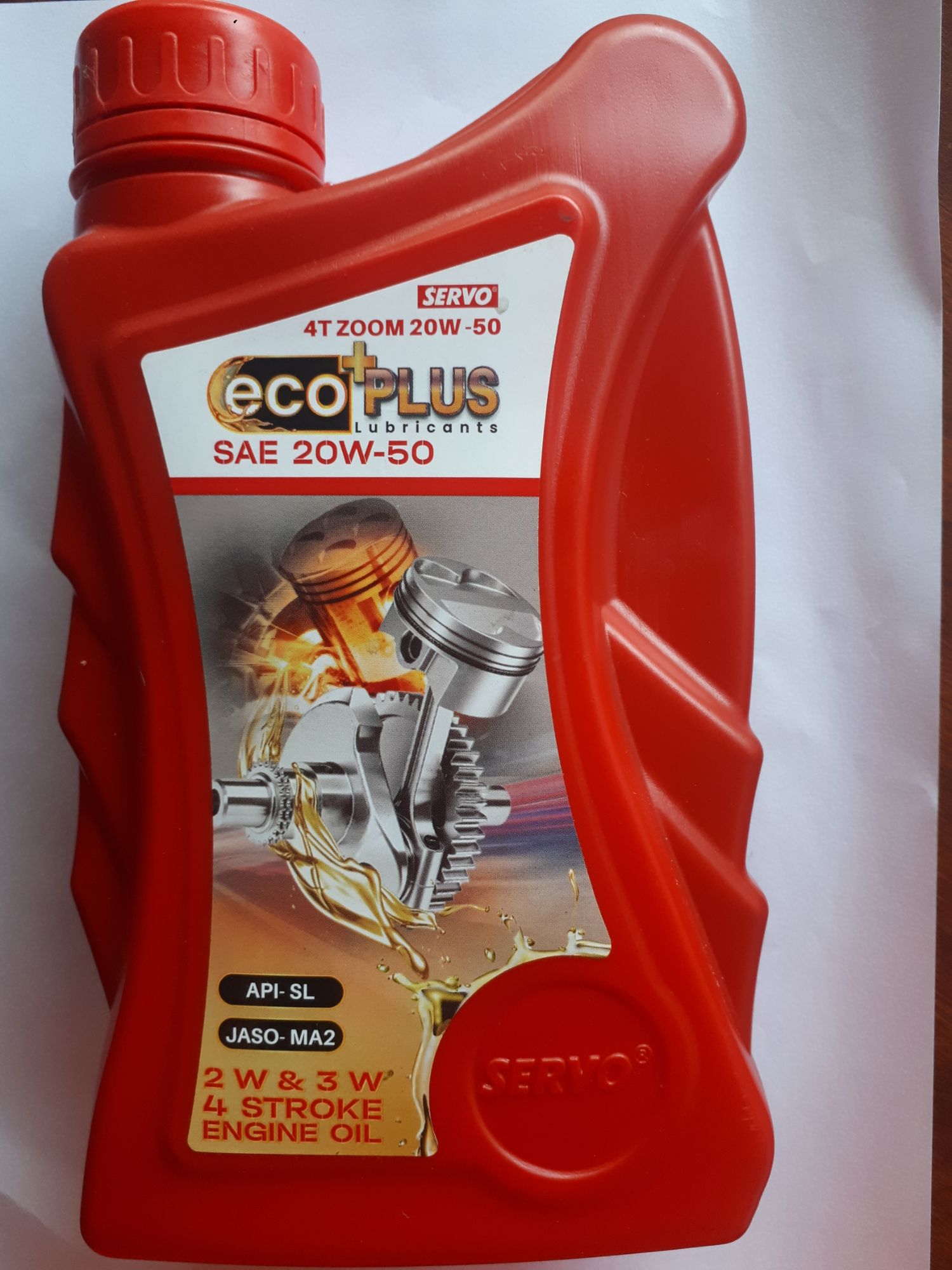 servo eco plus SAE 20w -50 motorcycle & threewheeler engine oil | Daraz.lk