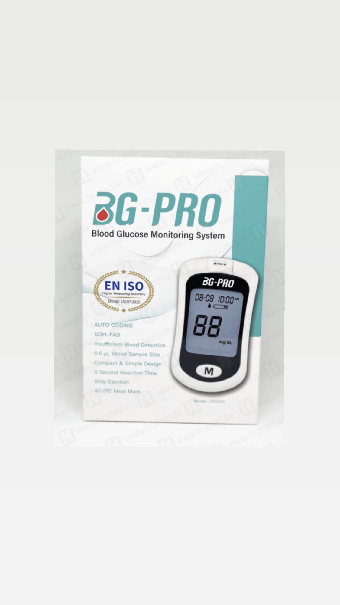 BG PRO GLUCOMETERS WITH 10 FREE STRIPS | Daraz.lk