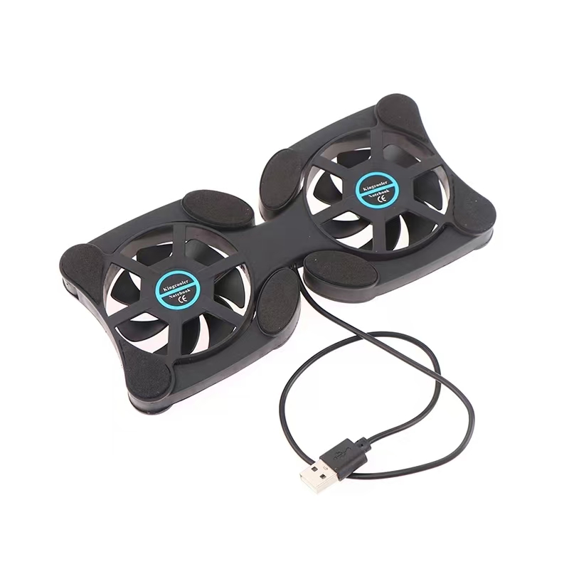 USB Mini Laptop Fan Stand Notebook Foldable Folding Fan Cooler Notebook ...