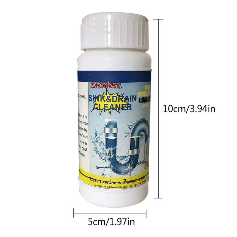 Sink and drain cleaner / sink cleaning powder for bathroom drainage ...