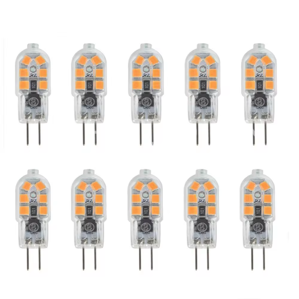 10Pcs/Lot G4 LED Bulb AC 220V AC/DC 12V LED Lamp SMD2835 Spotlight ...