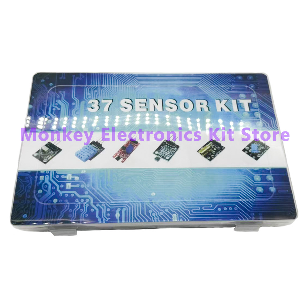 45 Kinds in 1 Sensors Modules Starter Kit For Arduino Raspberry Pi ...