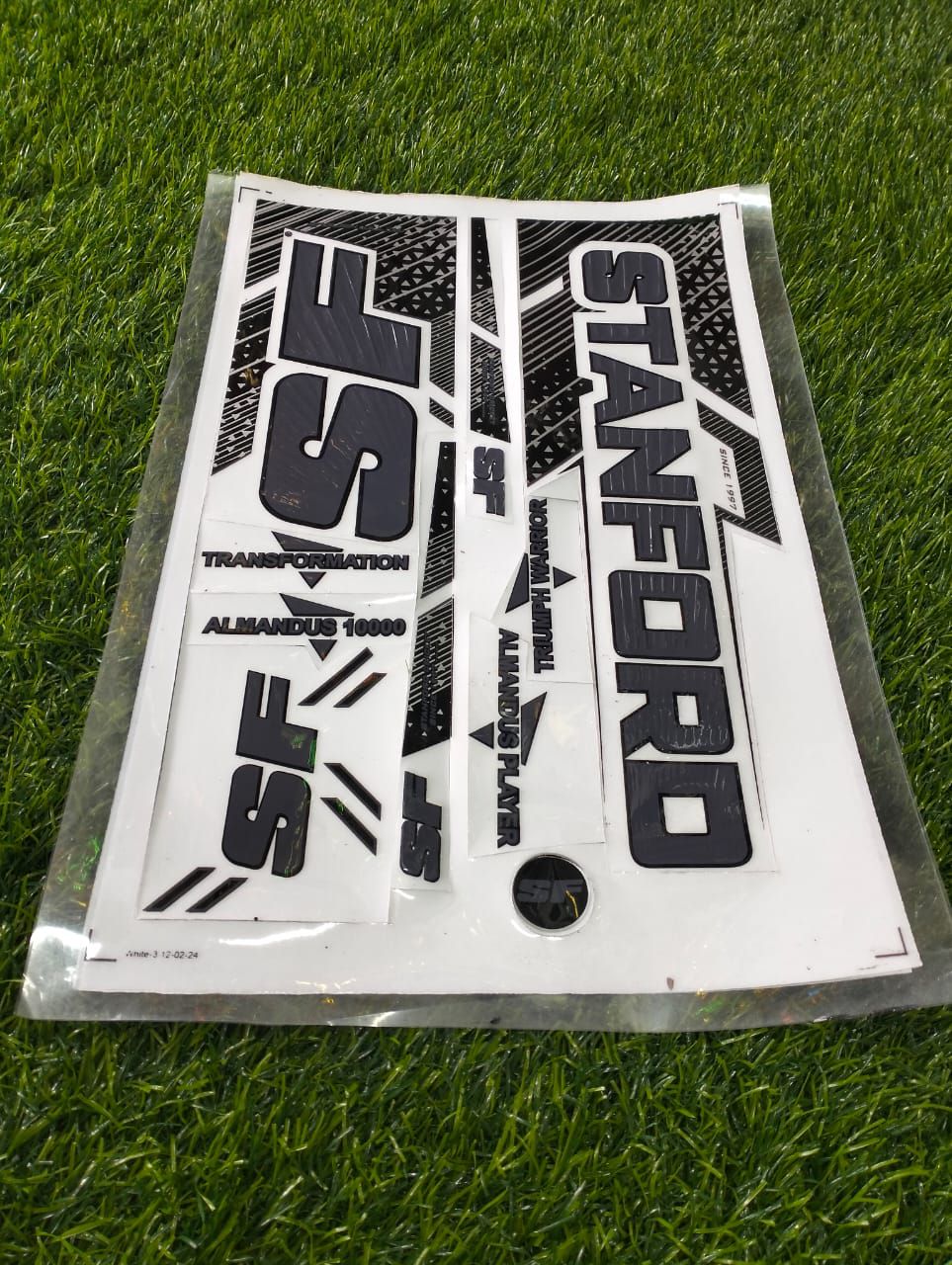 Embossed 3D Cricket Leather Bat Sticker Original | Daraz.lk