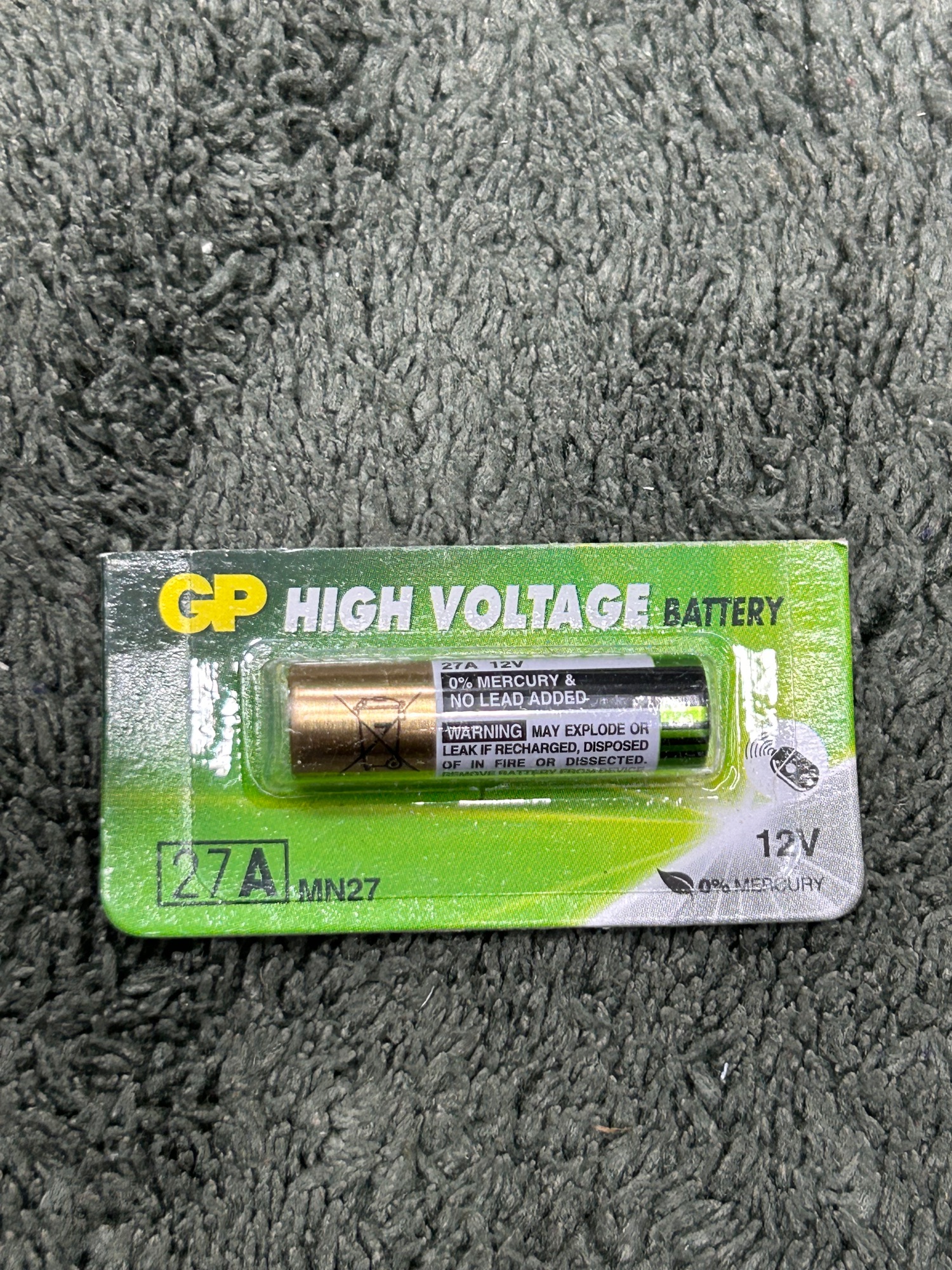 GP 27A HIGH VOLTAGE BATTERY 12V | Daraz.lk