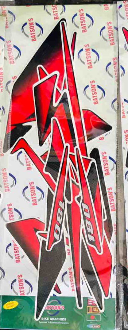 Pulsar 180 full set stickers | Daraz.lk