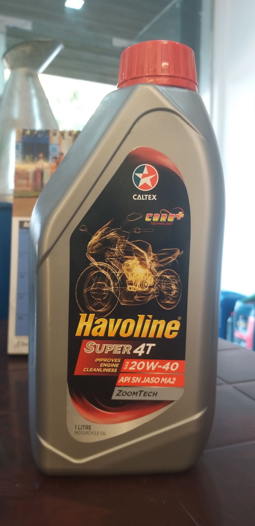 Caltex Havoline Super 4T 20W- 40 Motorcycle Oil 1L | Daraz.lk