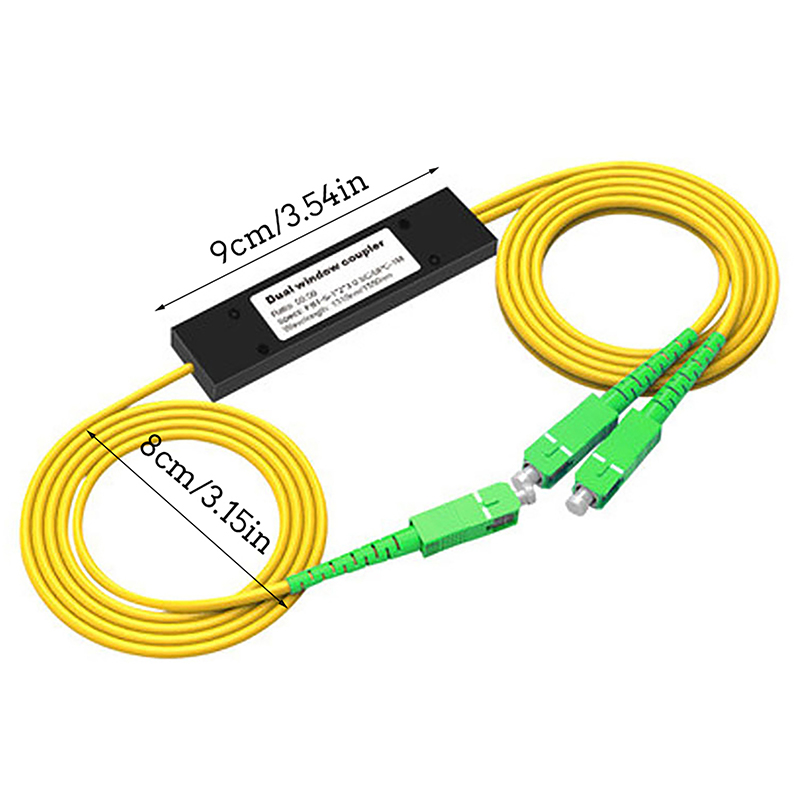 1Pc 1x2 FTTH Fiber Optic Splitter 1 Point 2 Fiber Optic Splitter Box ...