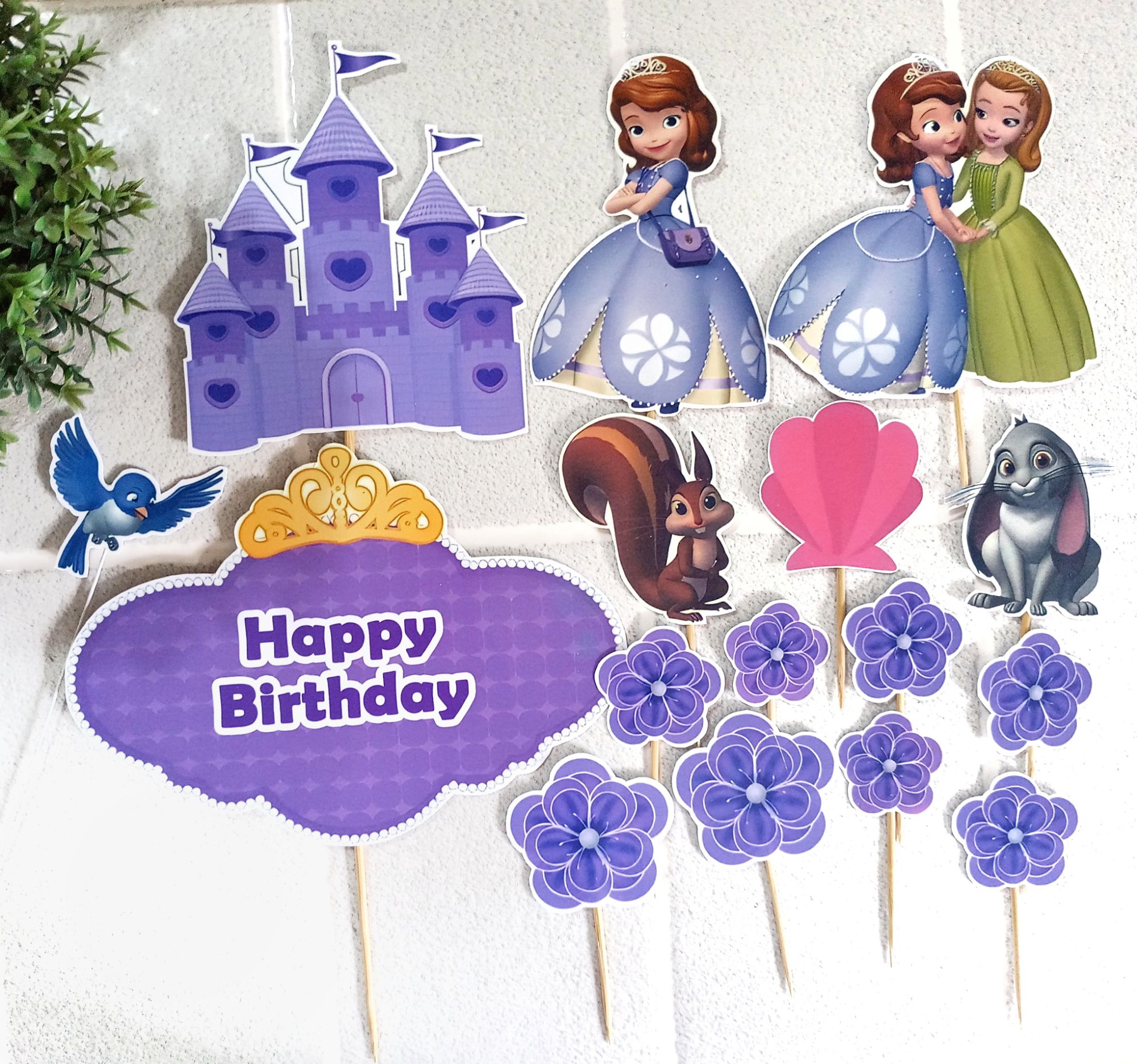 Sofia Printable Cake Topper - Non Edible | Daraz.lk