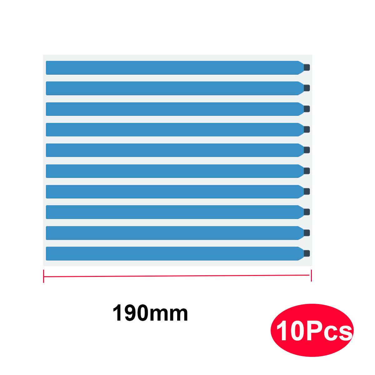 10Pcs Double-Sided LCD Screen Frame Tape for Laptop Easy Pull Glue ...