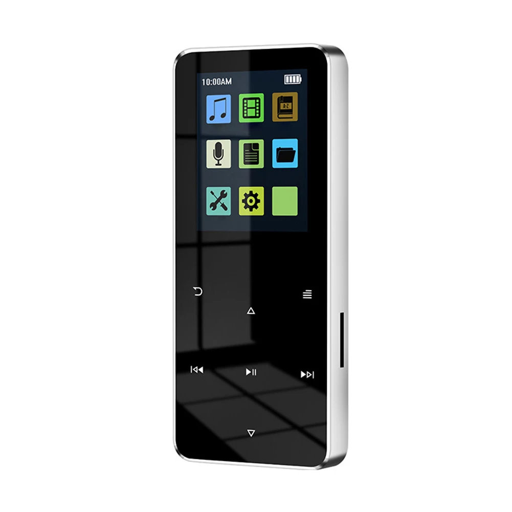 Mini 1.8 inch Metal Touch MP3 MP4 Music Player Bluetooth 5.0 Hifi ...