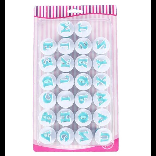Push Eazy Mini Alphabet Cutter / Letter Cutter & Mold | Daraz.lk