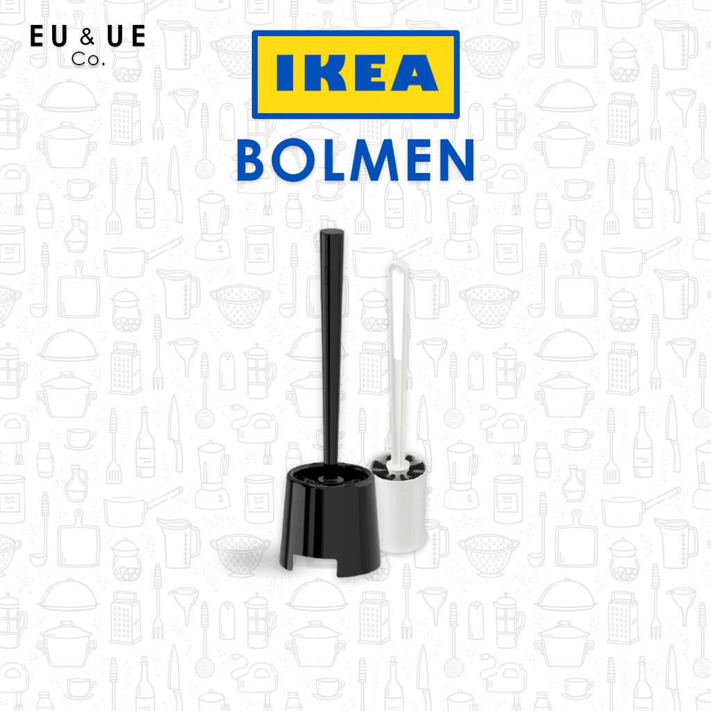 Toilet brush/holder, White BOLMEN IKEA | Daraz.lk