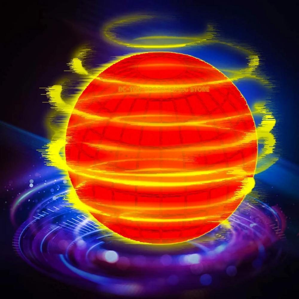 Flying Ball Boomerang Flyorb Magic With LED Lights Drone Hover Ball Fly ...