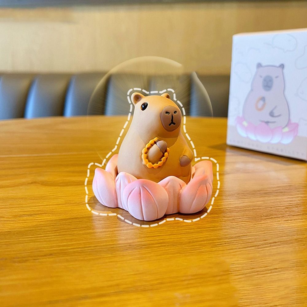 Capybara Model Figure Capybara Resin Ornaments for Women Creative Trend ...